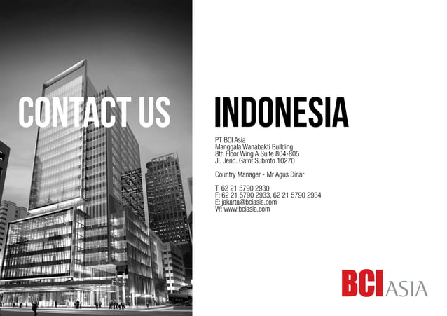 BCI Asia company presentation indonesia | PPT