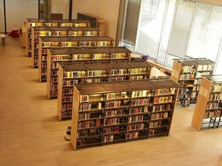 Modern Library Shelving System: BCI Gothia Shelving | PPT