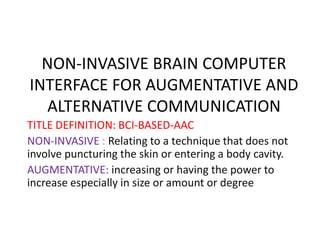 Bci my muhammad sharif presentations | PPT
