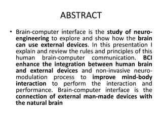 Bci my muhammad sharif presentations | PPT