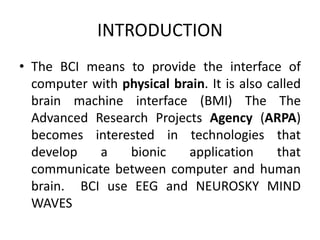 Bci my muhammad sharif presentations | PPT