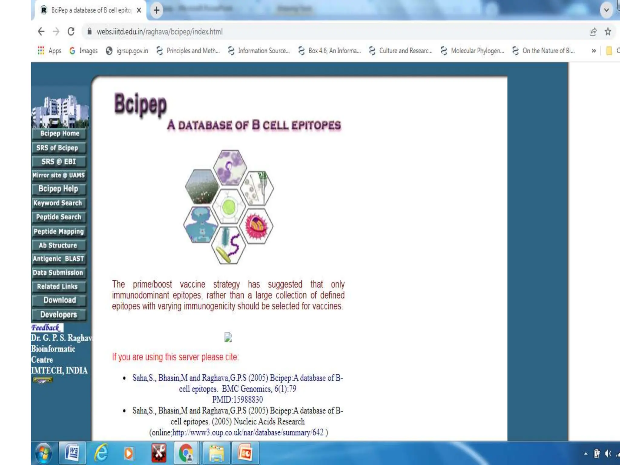 B cell epitope database features and tools | PPT