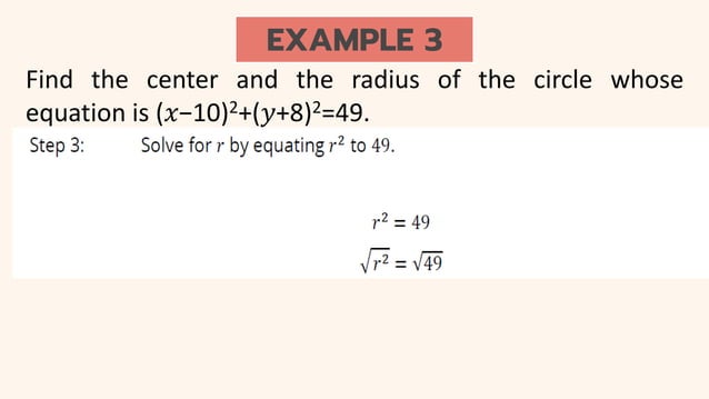 Conic Section: Circles (Pre-Calculus).pdf | Photography | Arts and Crafts