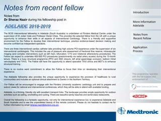 Bcis 2020 fellowship programme adelaide | PPT