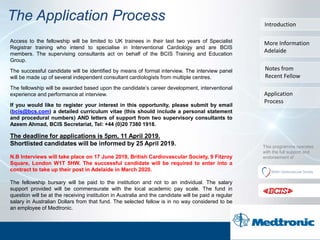 Bcis 2020 fellowship programme adelaide | PPT