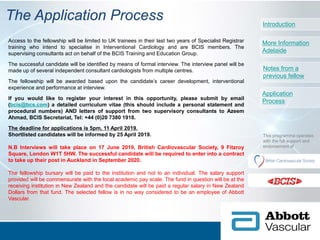 Bcis 2020 fellowship programme auckland | PDF | Heart and ...