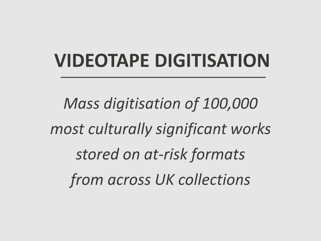 FAIRALL BFI National archive digitial heritage | PPT