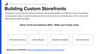 Building Ecommerce Storefronts on the JAMstack | PPT | Free Download