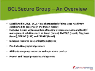 Bcl facility management | PPTX