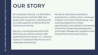 BC Landscape Training and Consultancy Company Profile | PDF