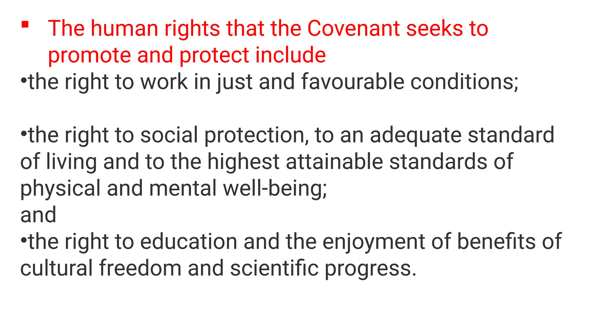 Classification of Human Rights and it's significance | PPTX