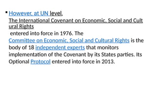 Classification of Human Rights and it's significance | PPTX