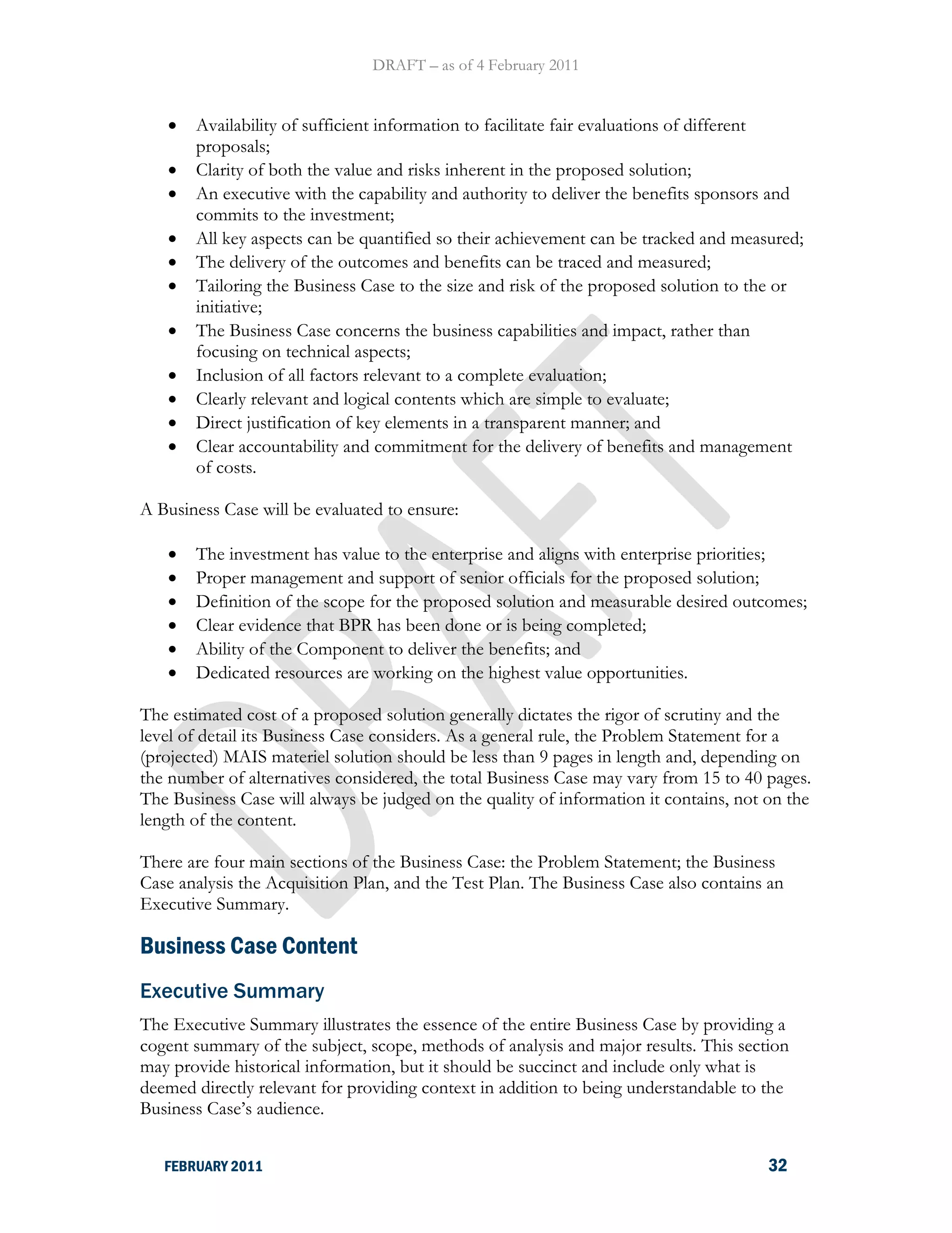 DoD Business Capability Lifecycle (BCL) Guide (Draft) | PDF