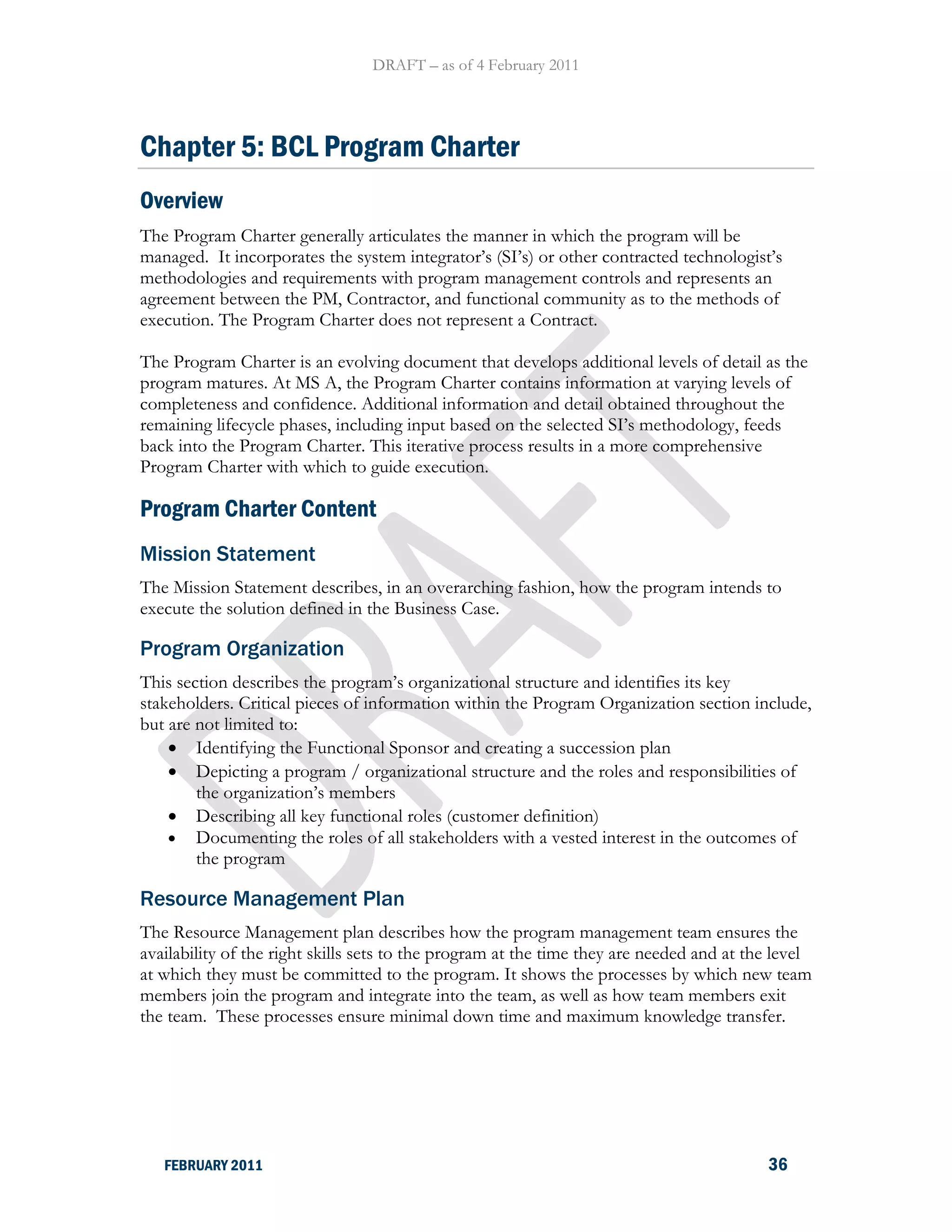 DoD Business Capability Lifecycle (BCL) Guide (Draft) | PDF