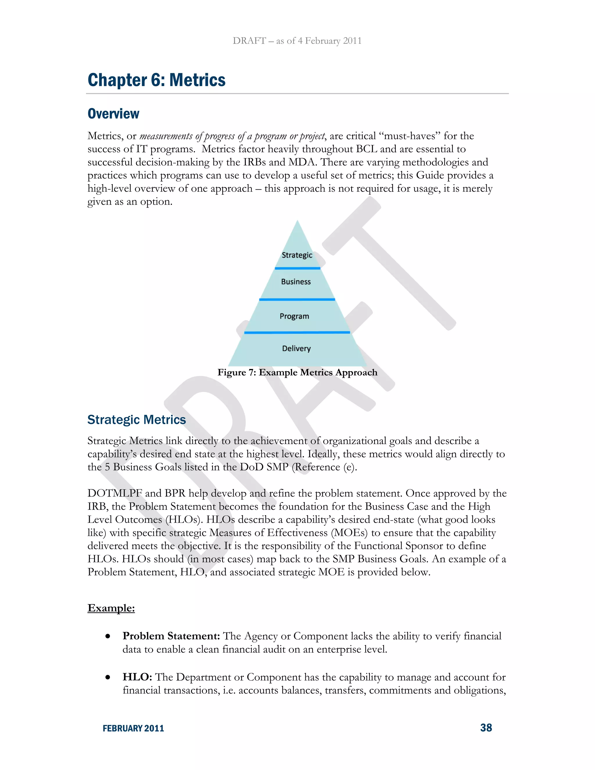 DoD Business Capability Lifecycle (BCL) Guide (Draft) | PDF