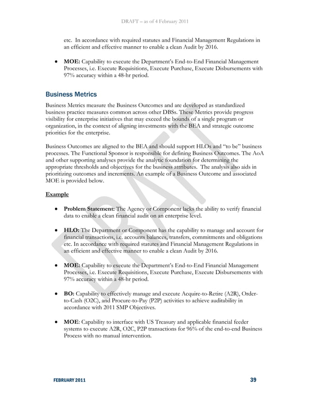 DoD Business Capability Lifecycle (BCL) Guide (Draft) | PDF | Defense ...