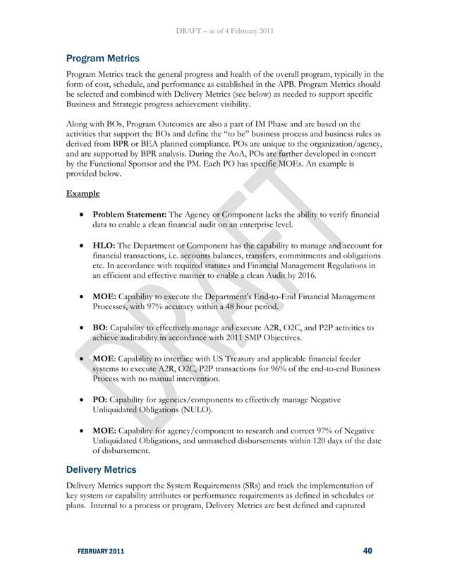 DoD Business Capability Lifecycle (BCL) Guide (Draft) | PDF | Defense ...