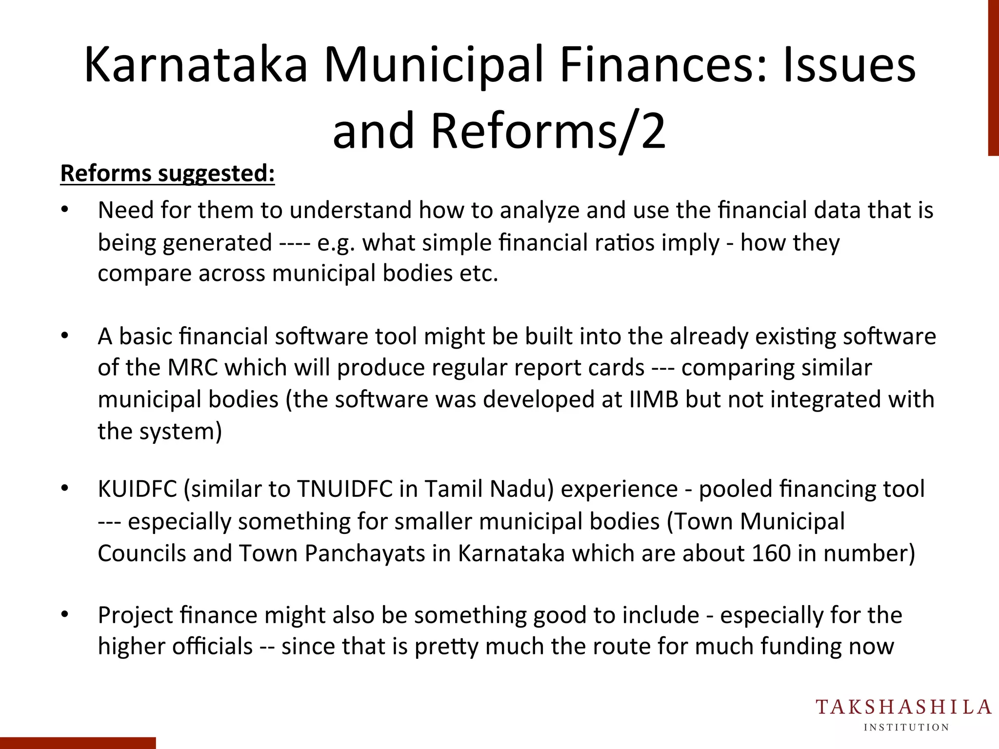 Mukul Asher: Analysing the Bangalore Municipal Budget | PDF