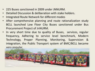 Bus Karo: Finance Mechanism | PPT