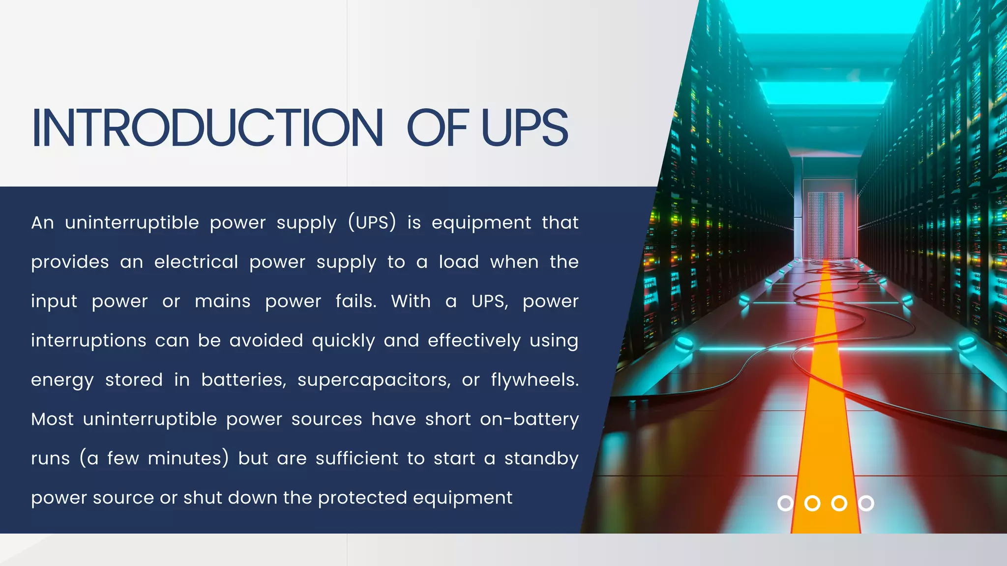 Types of UPS | Benefits of UPS | PPT