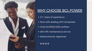 Types of UPS | Benefits of UPS | PDF