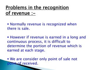 Realization concepts of accountancy | PPT