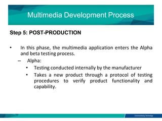 BCM2023_Chap9_MM Development Process.pptx | Computer Software and Applications | Computing
