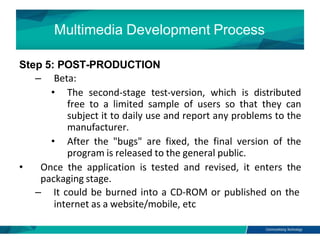 BCM2023_Chap9_MM Development Process.pptx | Computer Software and Applications | Computing