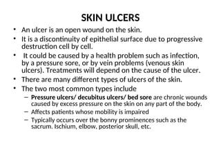 BCM 229 wounds and ulcers.ppt Clinical Medicine | PPT