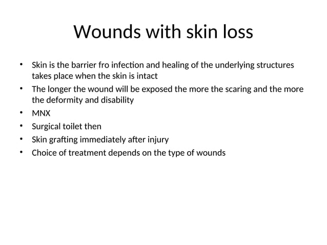 BCM 229 wounds and ulcers.ppt Clinical Medicine | PPT