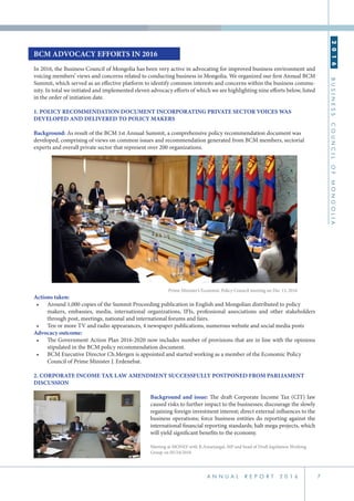 BCM Annual Report 2016 | PDF