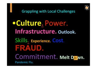 Bcm Best Practise & Local Challenges | PDF