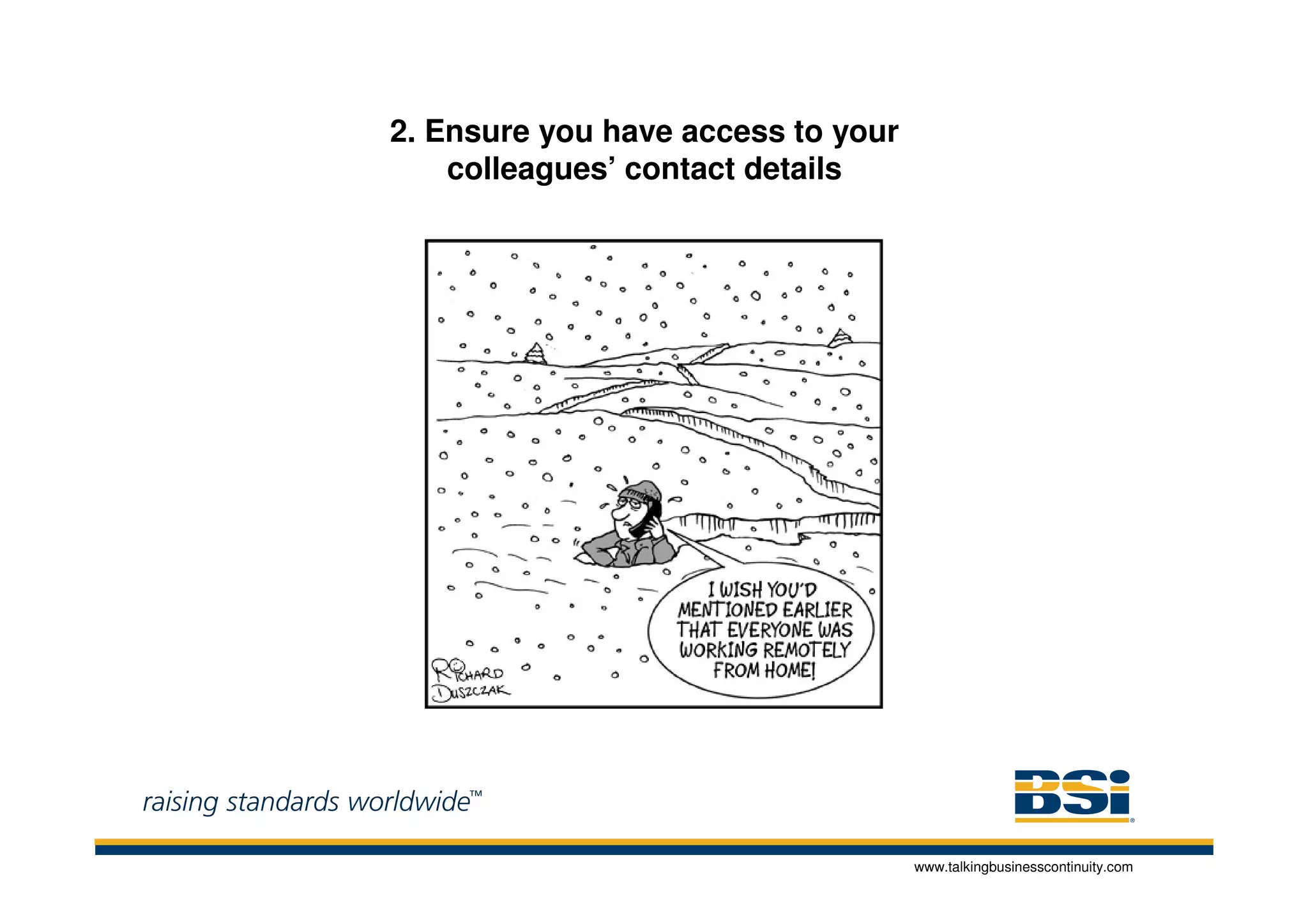 The perfect business continuity manager | PDF