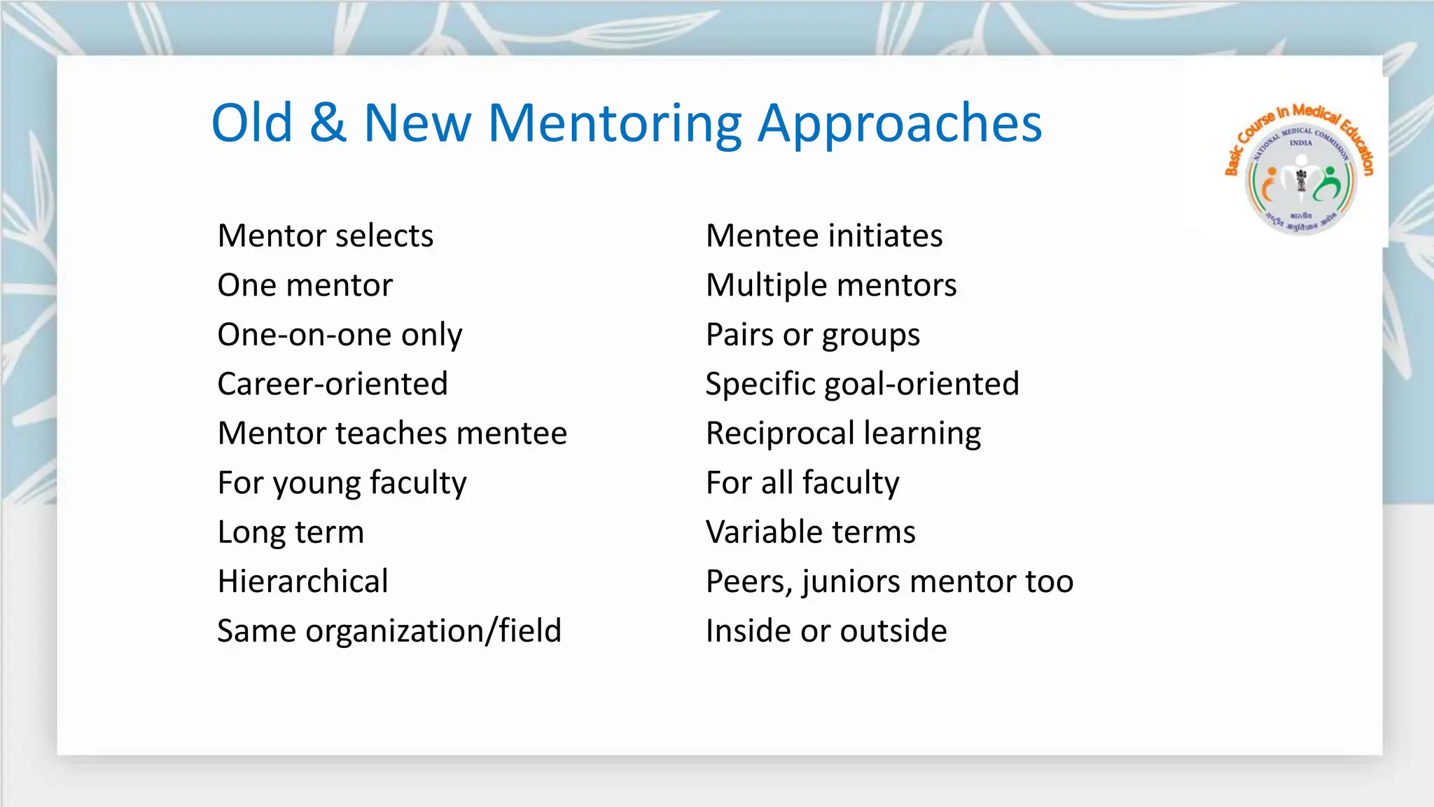 Rbcw bcme bcme bcme BCME_17_Mentorng.pptx