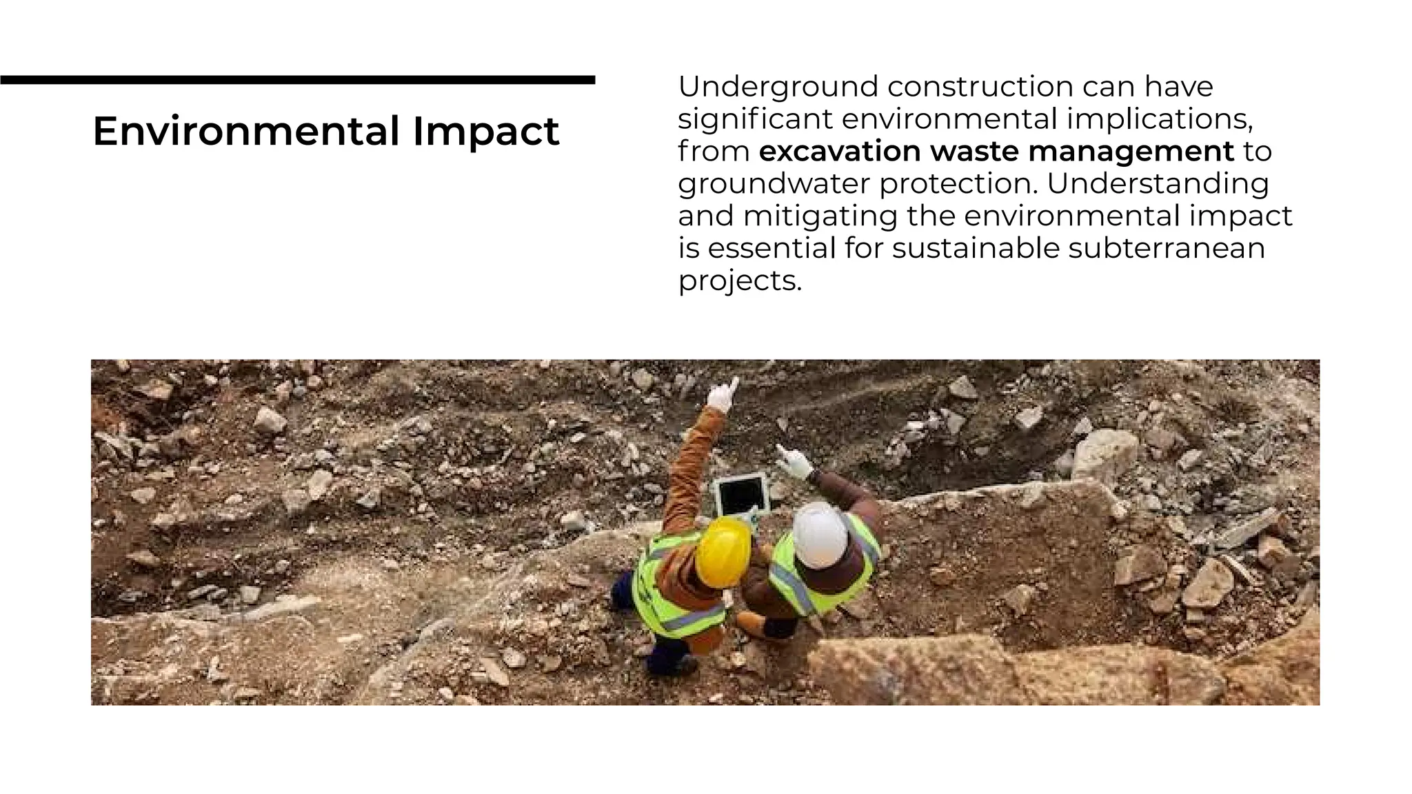 UNDERGROUND STRUCTURES AND IT'S ENVIRONMENTAL IMPACTS.IT'S | PDF