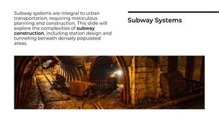 UNDERGROUND STRUCTURES AND IT'S ENVIRONMENTAL IMPACTS.IT'S | PDF