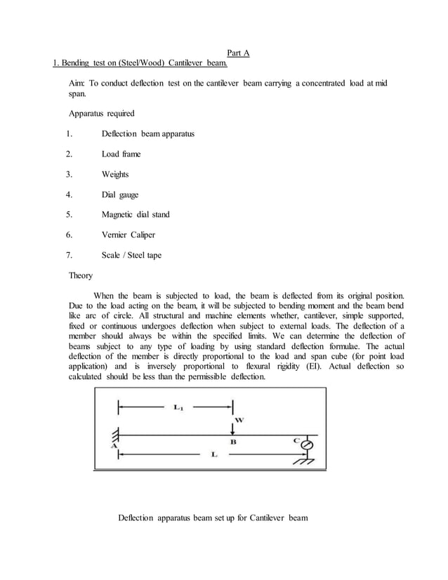 Basic civil mechanical Engineering lab manual according to JNTU annathapur syllabus | PDF