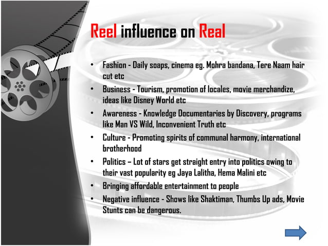 Real VS Reel Cinema | PPT