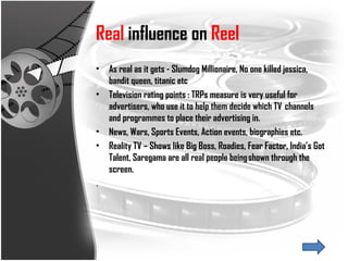 Real VS Reel Cinema | PPT