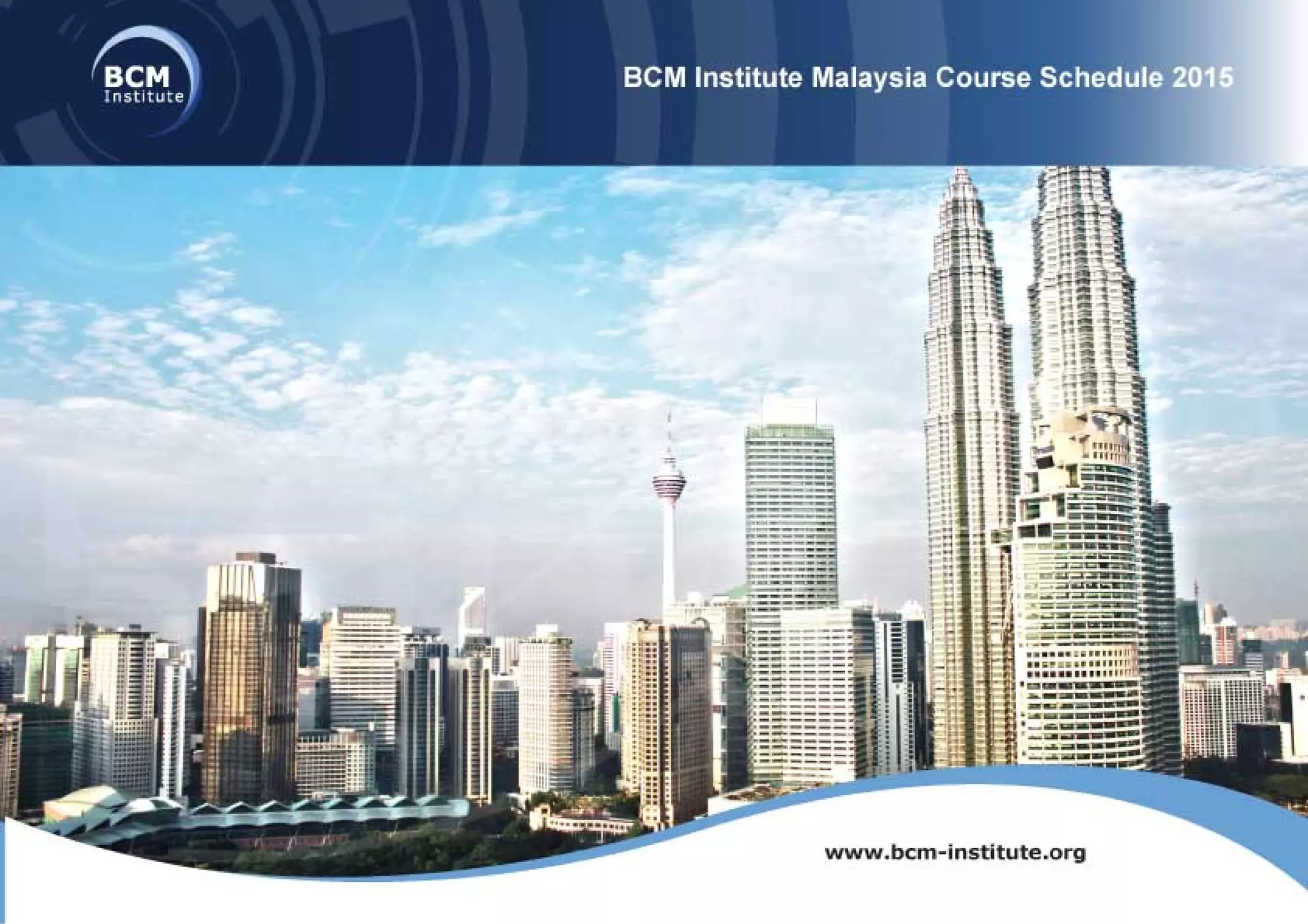 BCM Institute Malaysia Course Schedule 2015 | PPT