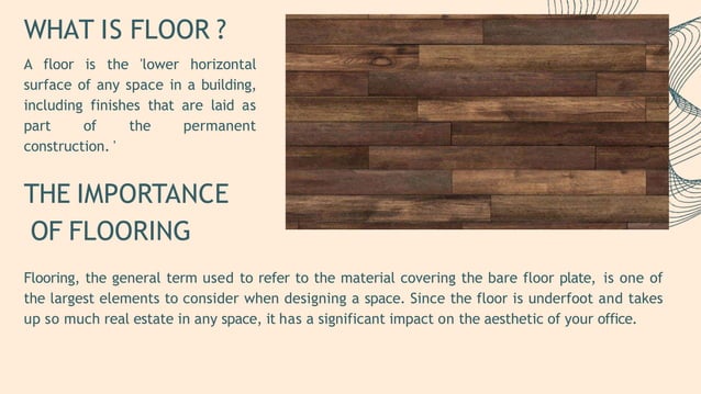 FLOOR FINISHES | PPT
