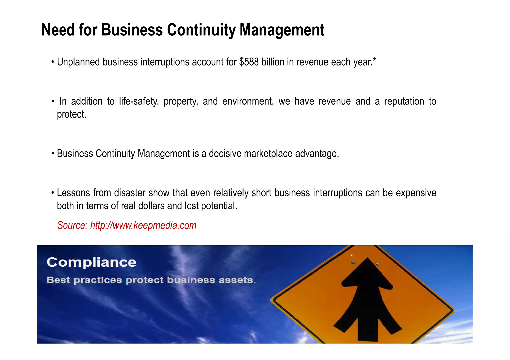 Business Continuity Management | PDF