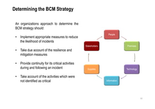 Business Continuity Management | PDF