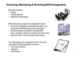 Business Continuity Management | PDF