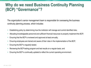 BCM Presentation.ppt | Business | Business and Finance