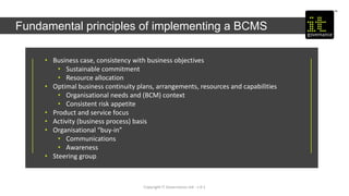 Business Continuity Management: How to get started | PDF