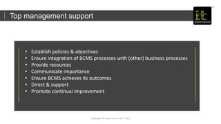 Business Continuity Management: How to get started | PDF