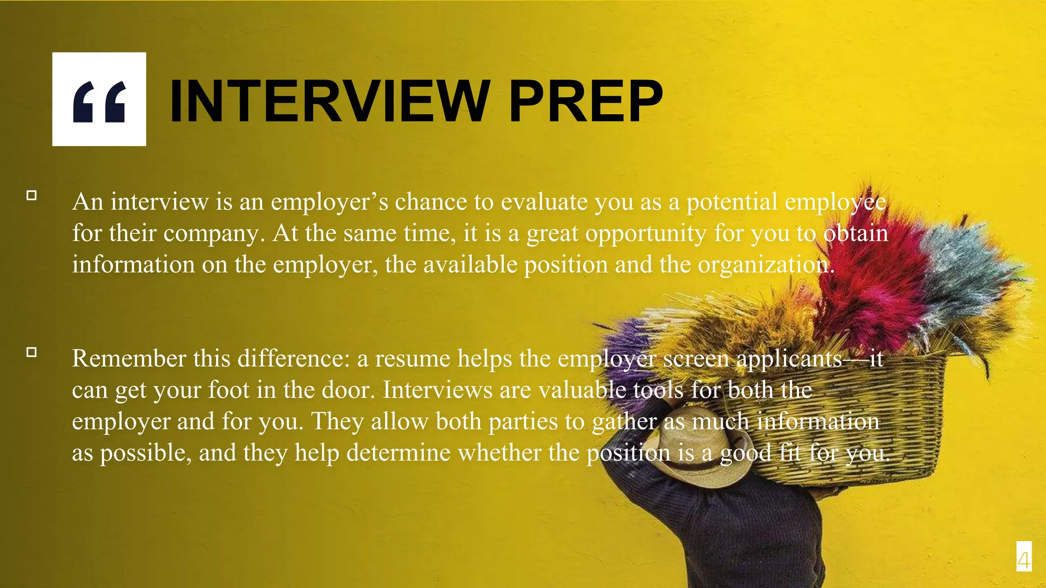 How to conduct yourself In an Interview | PPTX