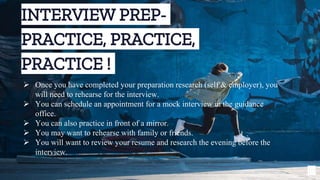 How to conduct yourself In an Interview | PPTX