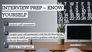 How to conduct yourself In an Interview | PPTX